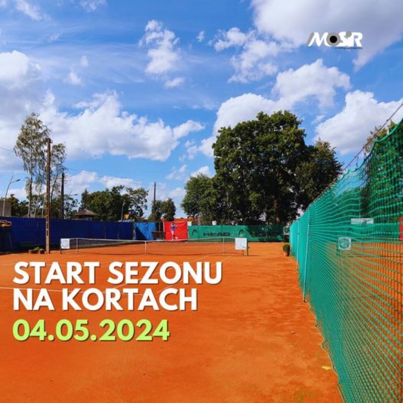 Nowy sezon na kortach MOSiR w Ostrów Mazowiecka rozpoczyna się już w ...