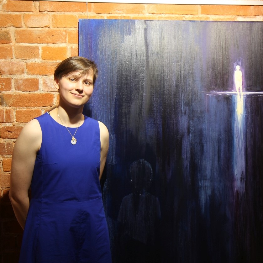 Świetlane zabawy zachowane na płótnie. Wernisaż i wystawa prac Kai ...