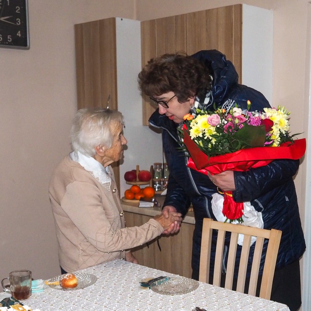 Setne urodziny Aleksandry Szulkowskiej. Stulatka pełna życzliwości i ...